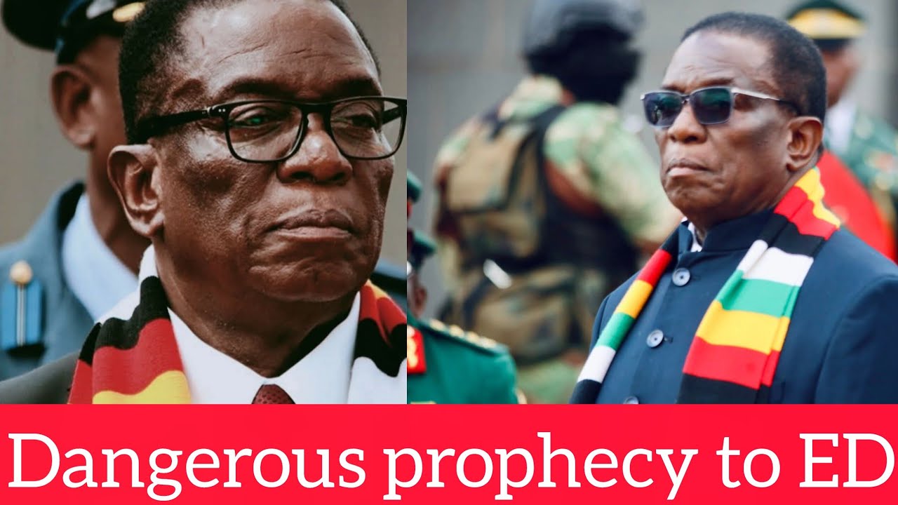 Dangerous prophecy about Mnangagwa - YouTube