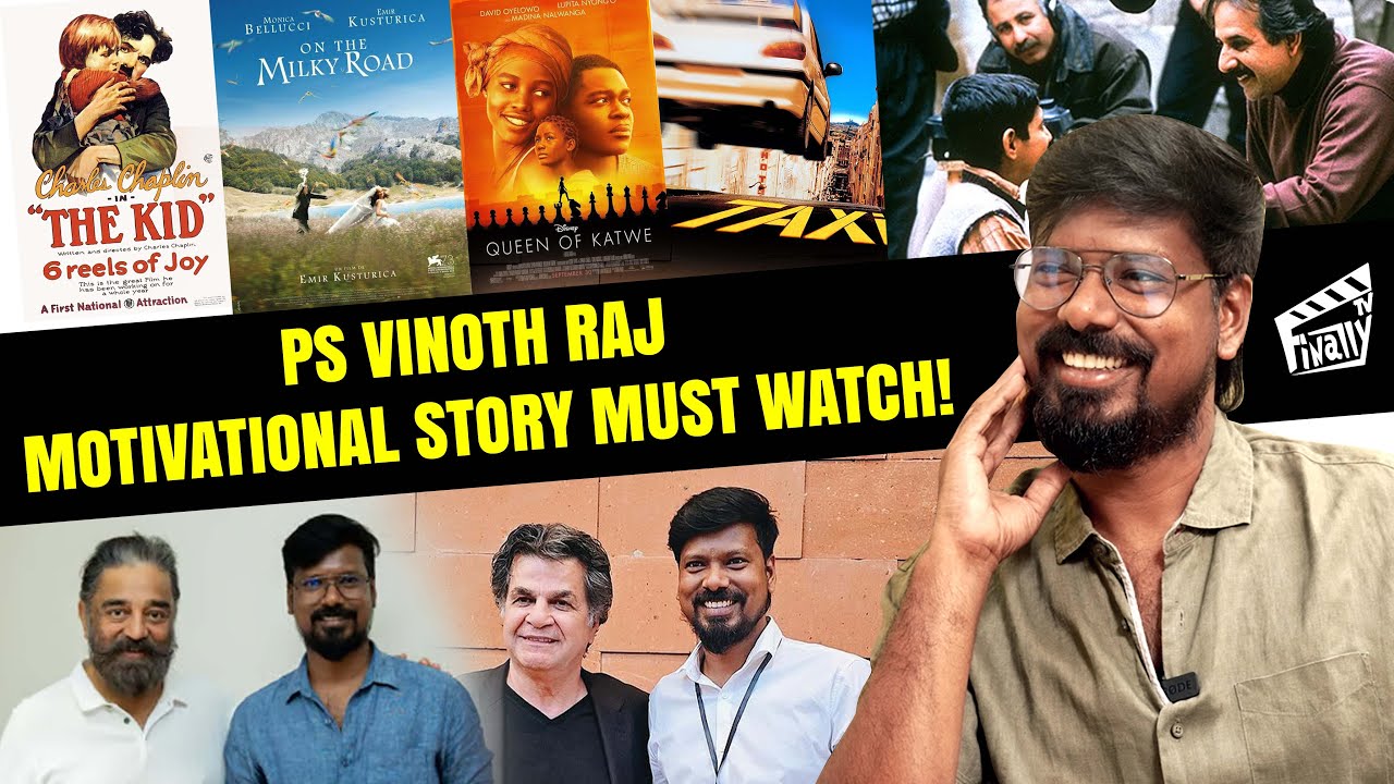 PS Vinoth Raj Motivational Journey.. Every Movie Lover MUST WATCH! | Kottukkaali | Iconic Films ...