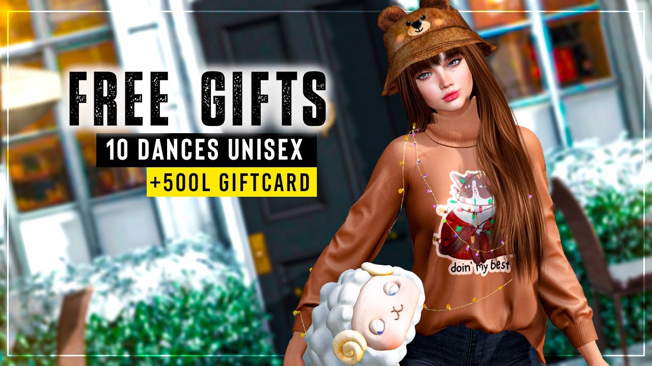 Free Gifts December | 500L giftcard | Group Gift 10 Unisex dances ...
