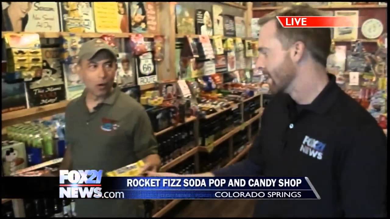 Rocket Fizz Soda Pop and Candy Shop (3) - YouTube