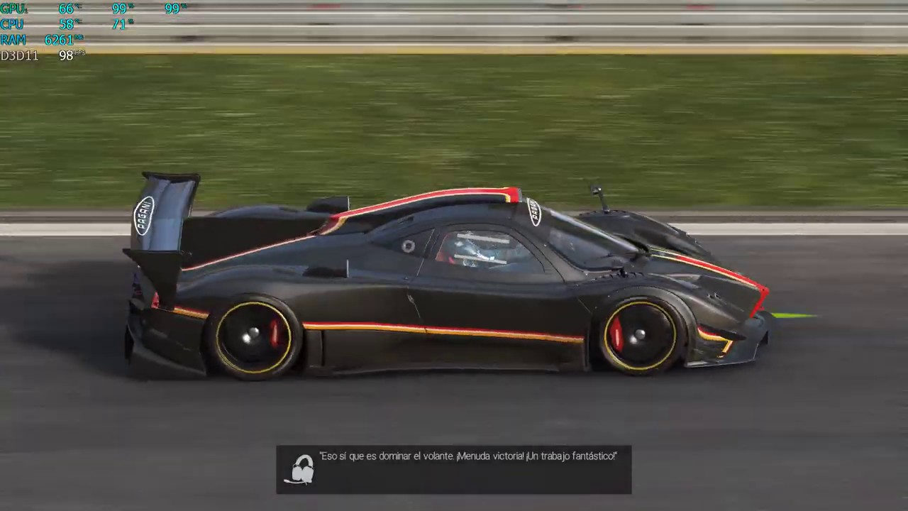Project CARS Pagani - YouTube