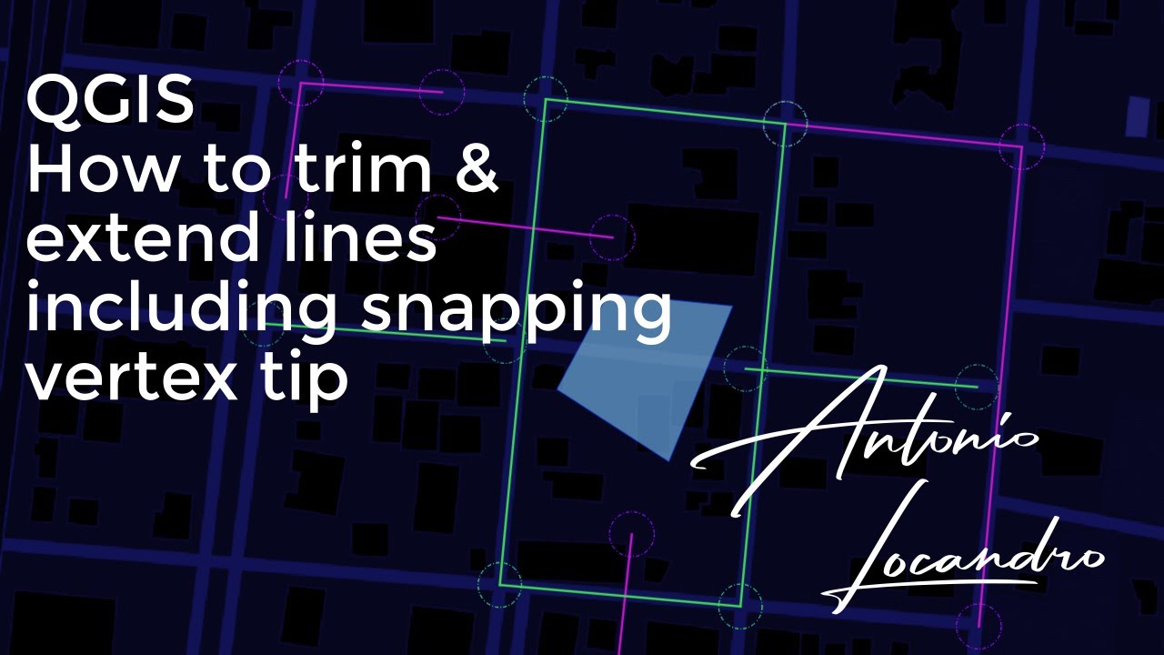 How To Trim And Extend Lines Polygons Using QGIS And A Bonus Snapping Vertex Trick YouTube How To Trim And Extend Lines Polygons Using QGIS And A Bonus Snapping Vertex Trick YouTube