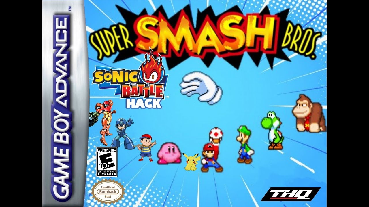 Sonic Battle: Super Smash Bros 2020 Pack [GBA] - YouTube