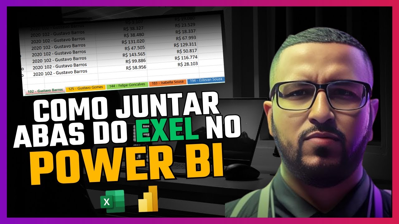 Unifique Abas do Excel em uma Única Base de Dados - YouTube