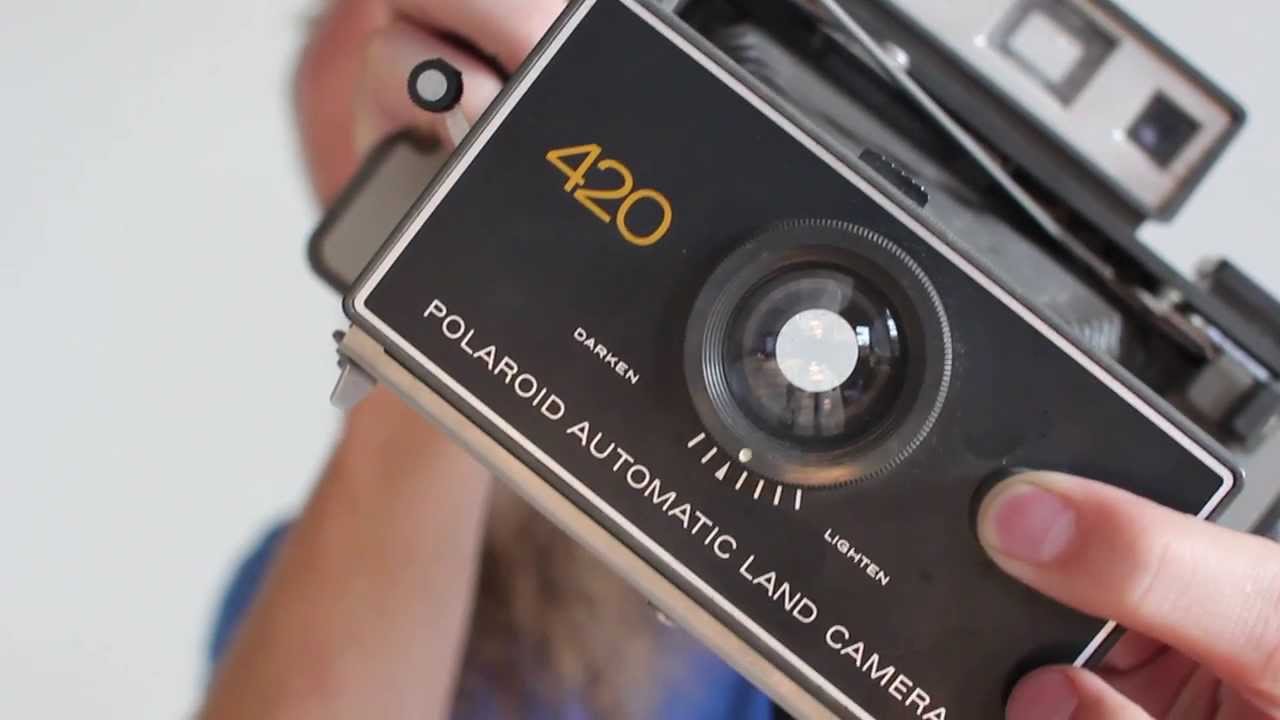 How to shoot a Long Exposure with a Polaroid LandCamera - YouTube