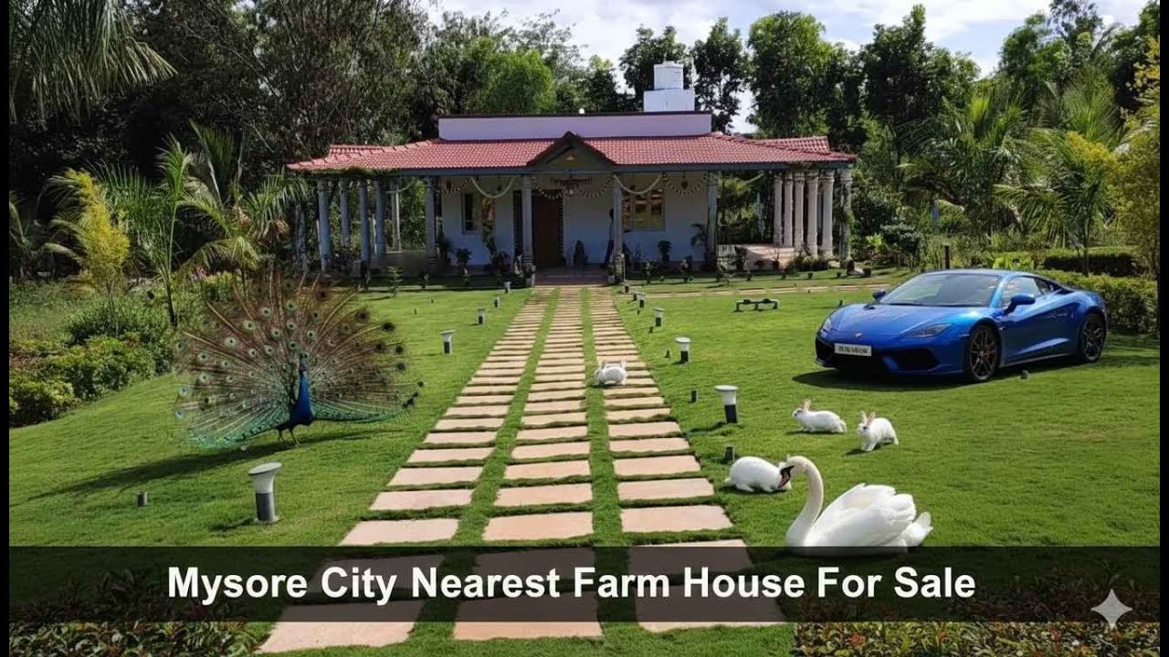 🌳 Fully Developed Farm House with Fruit Garden for Sale – Just 15 Km ...