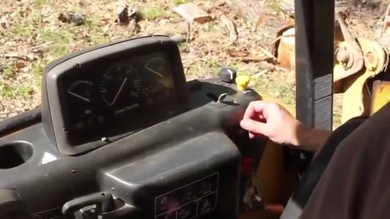 John Deere 110 TLB Loader - 101 - YouTube