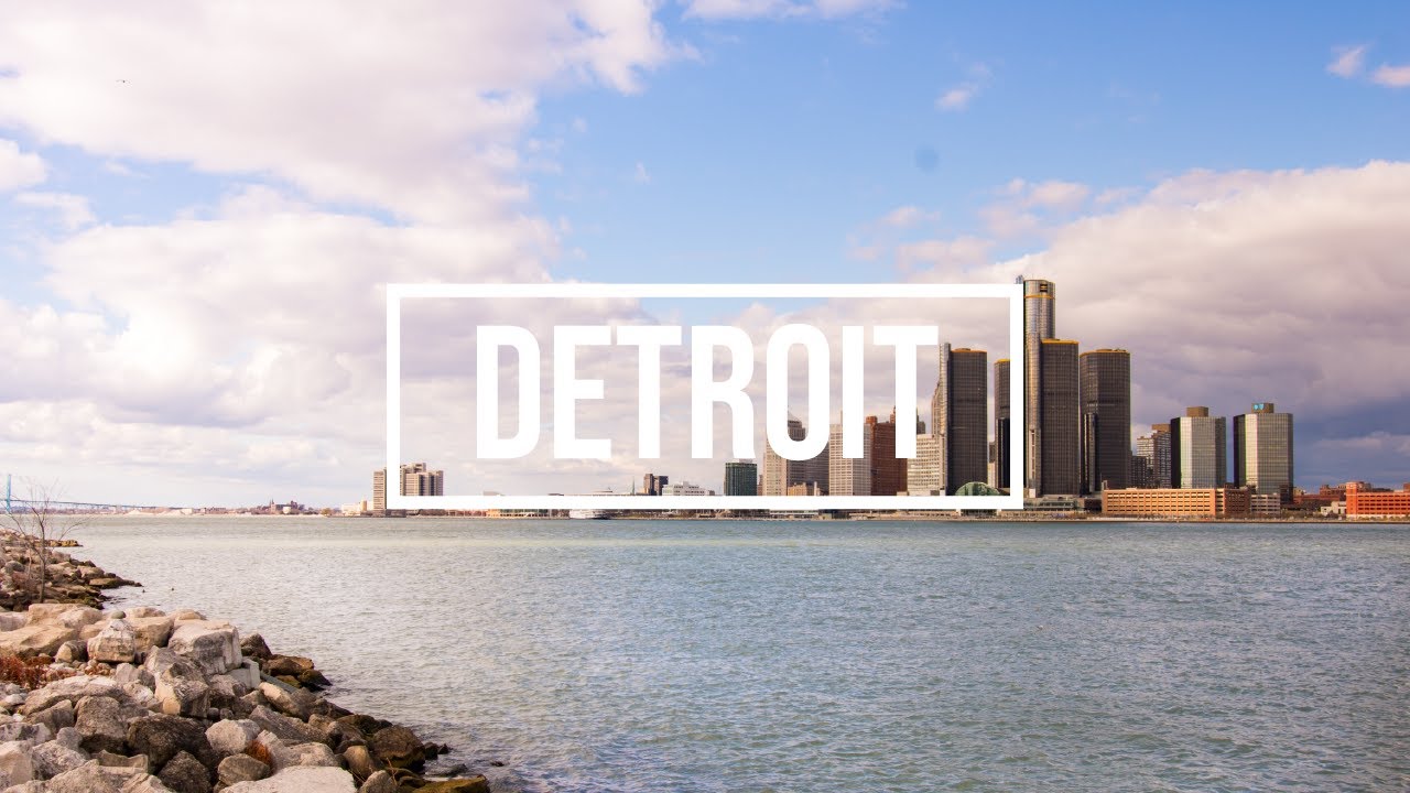 Detroit Tour By Drone [4K] - YouTube