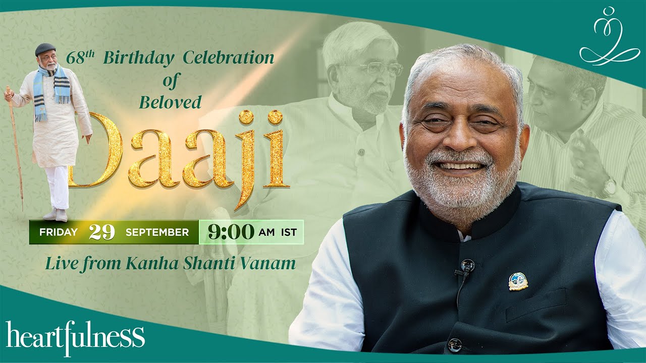 68th Birthday Celebration of Daaji | 29th Sept 2023 | 9 am IST | Daaji ...