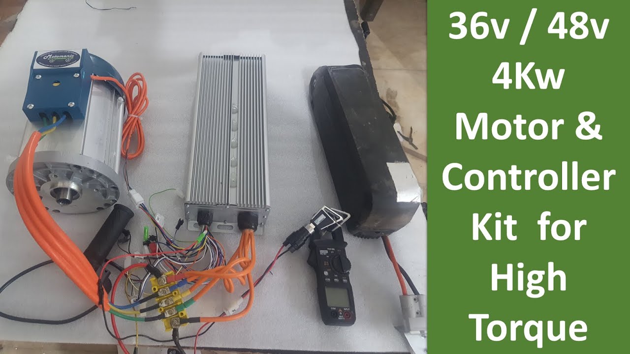 4kw 36v motor | 4kw 36v motor controller | low voltage motor kit | low ...