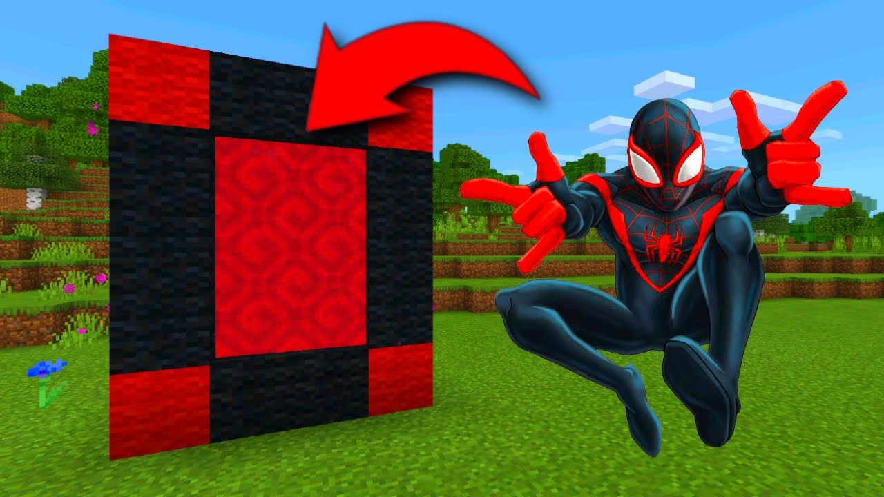 How To Make A Portal To The SPIDER-MAN ACROSS THE SPIDER-VERSE MILES ...