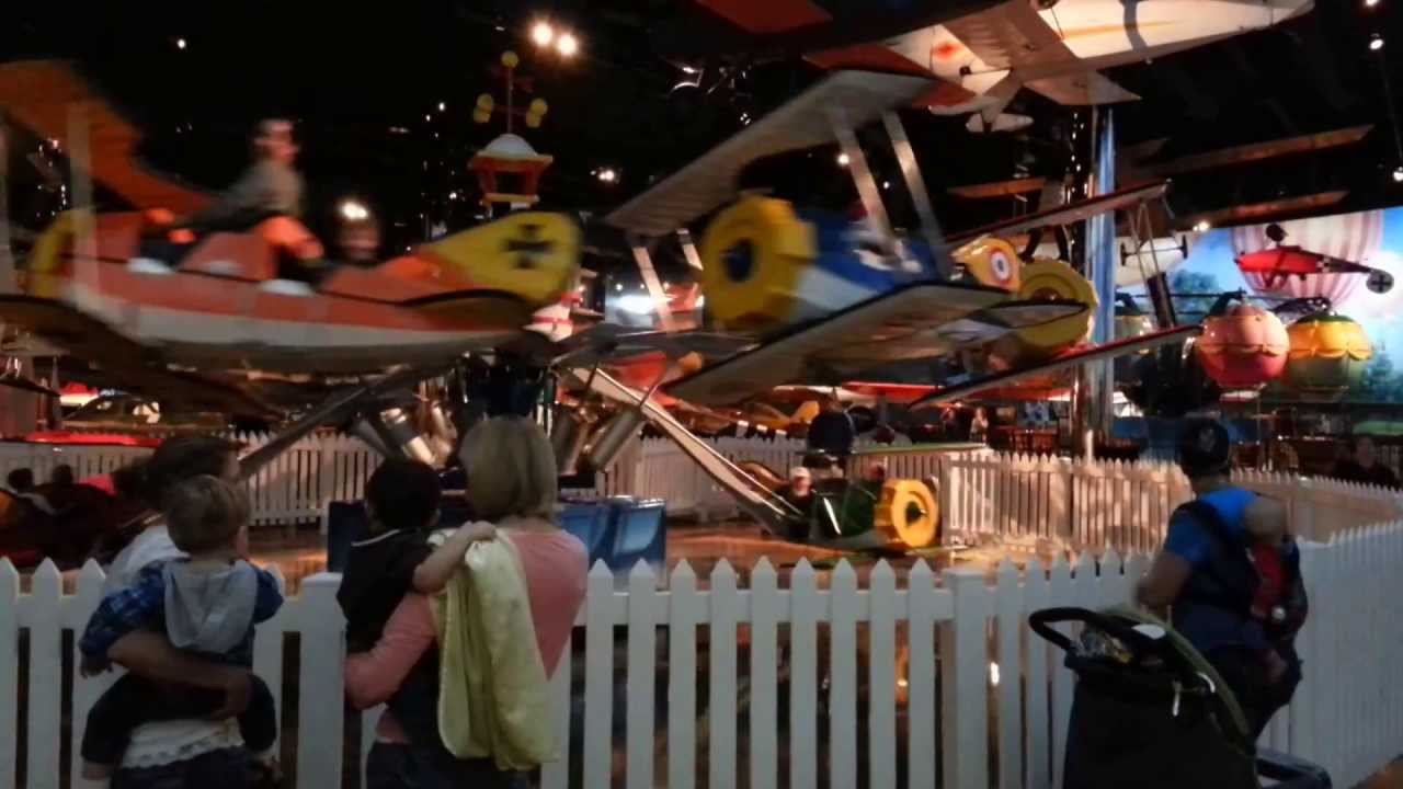 Biplanes Ride at Air Zoo in Kalamazoo - YouTube