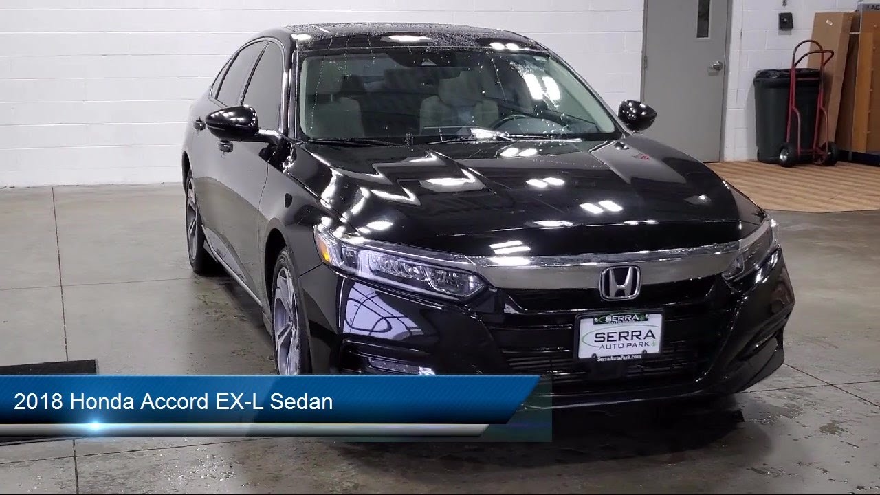2018 Honda Accord EX-L Sedan Akron Canton Wadsworth Cuyahoga Falls ...