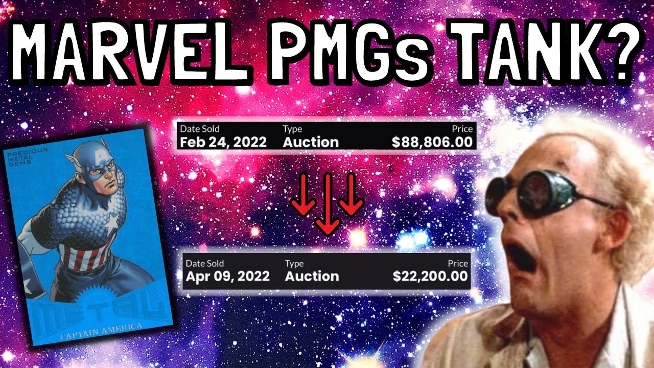 Marvel PMG prices begin to TANK and why I think it is going to CONTINUE ...