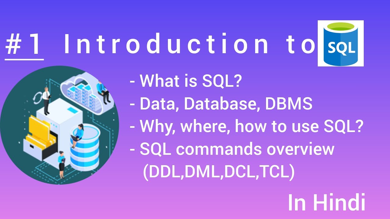 1 Introduction To Sql Basics Of Sql Overview Of Sql Commandsddl 7861