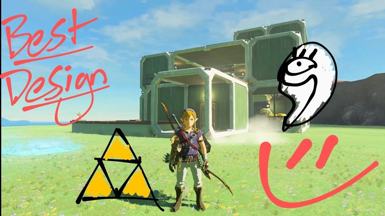 Zelda ToTK - Best House Design - YouTube