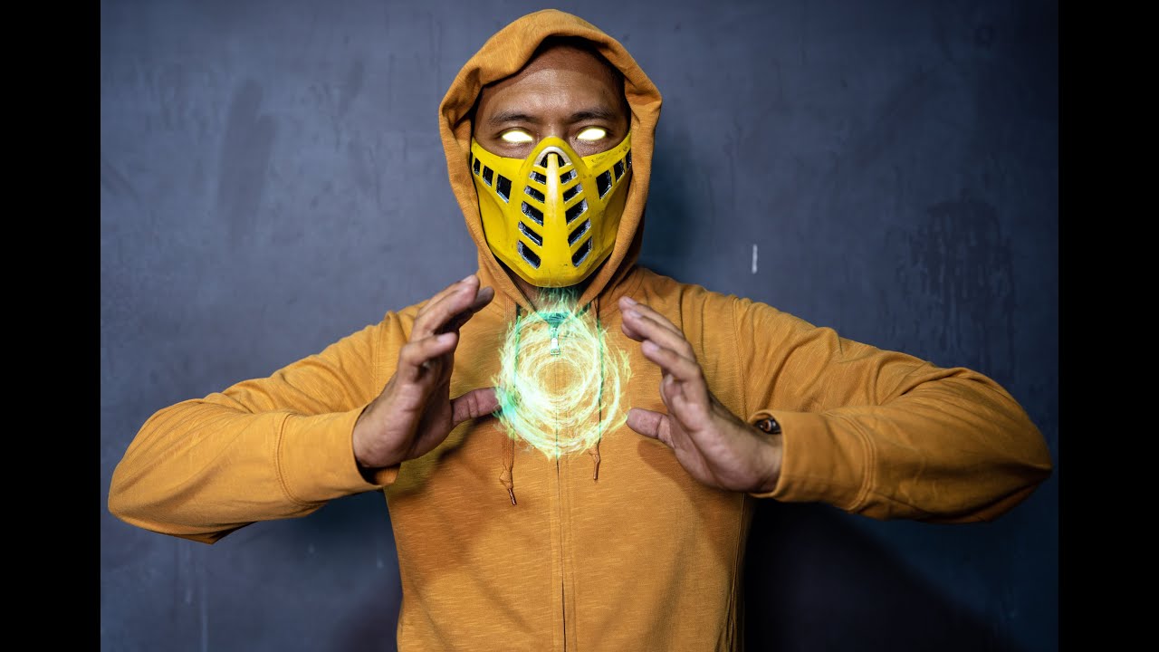How I make Mortal Combat Mask - YouTube