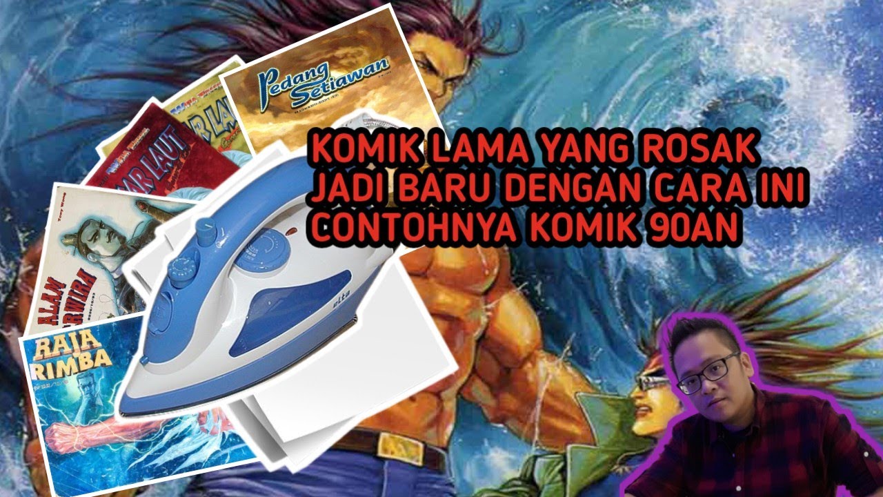 Tutorial betulkan tulang komik yang rosak - YouTube