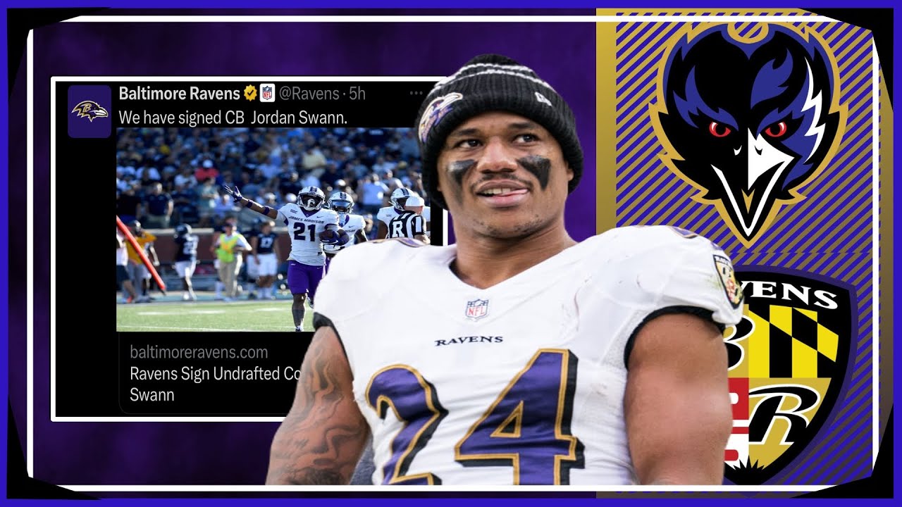 Ravens Sign Jordan Swann | Marcus Peters Still Available - YouTube