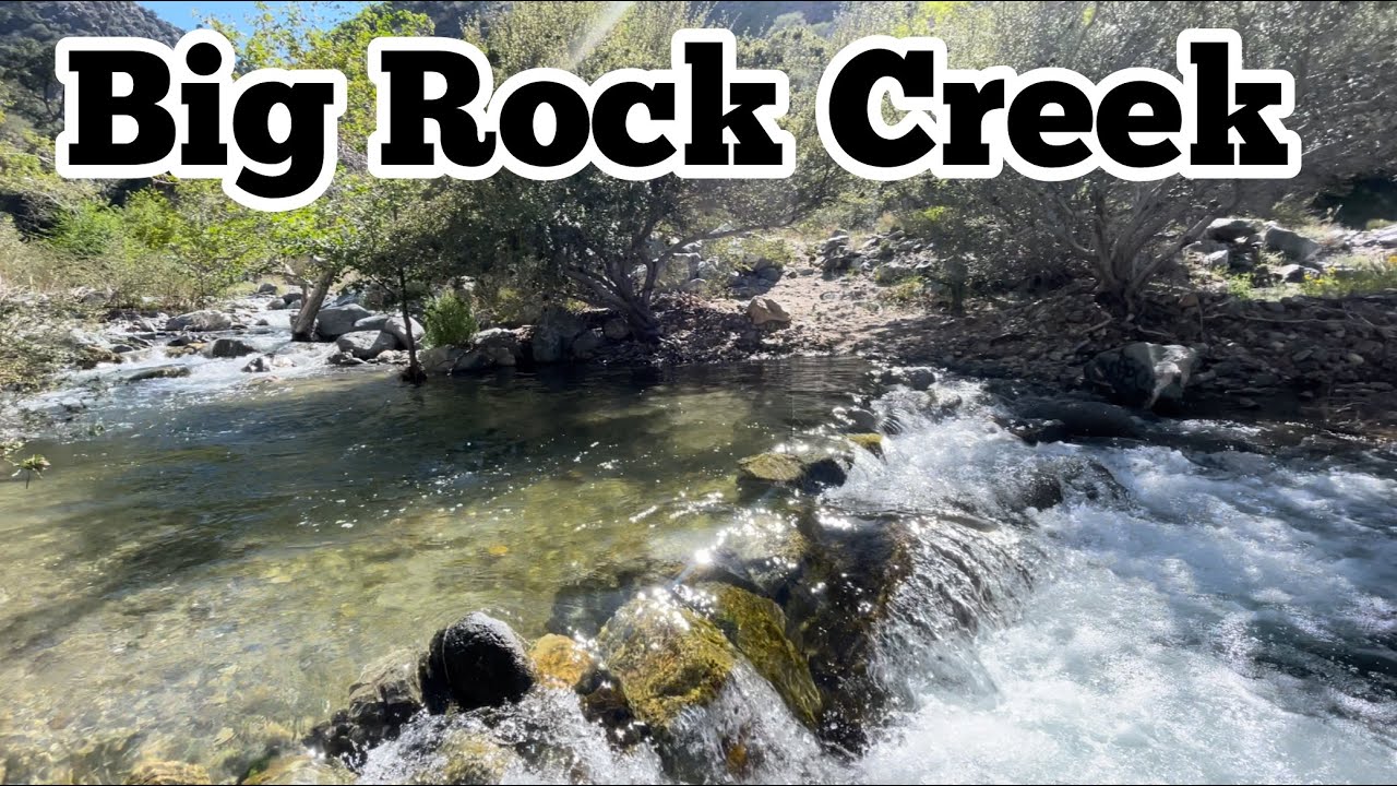 How to get toThe Big Rock Creek in The San Gabriel Mountains - YouTube
