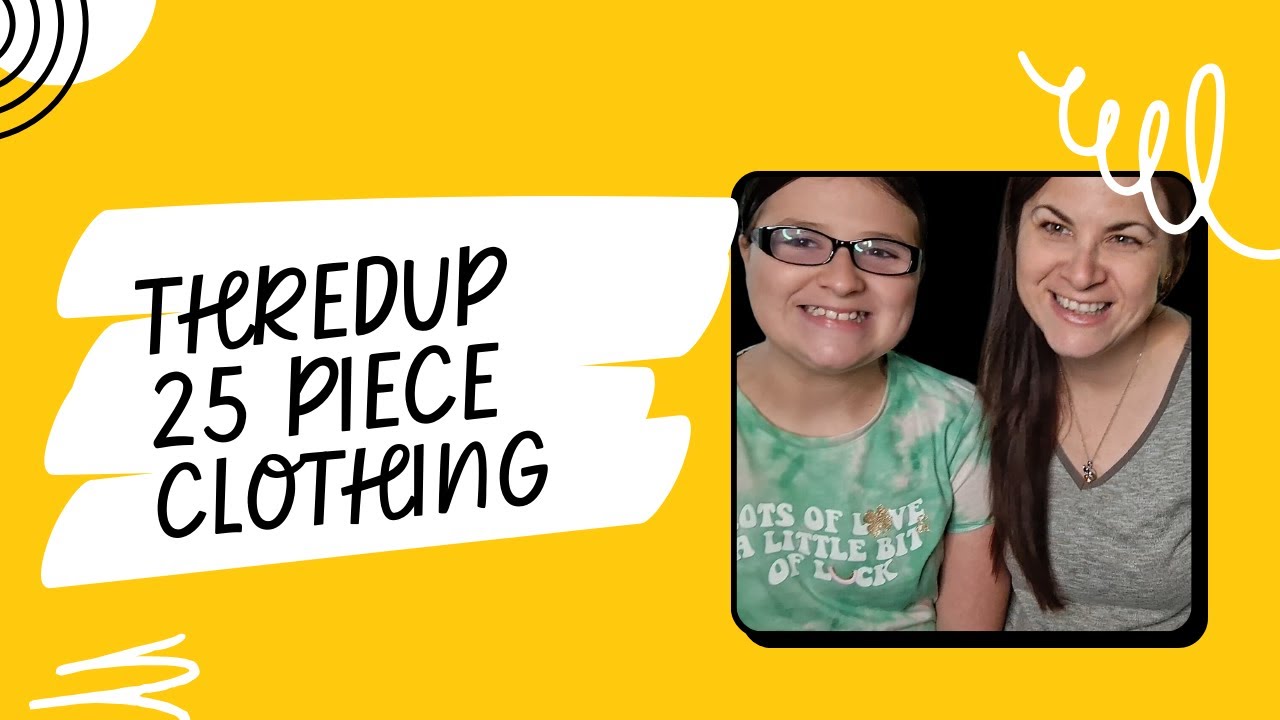 This 25 Piece Thredup Clothing Mystery Unboxing was... - YouTube