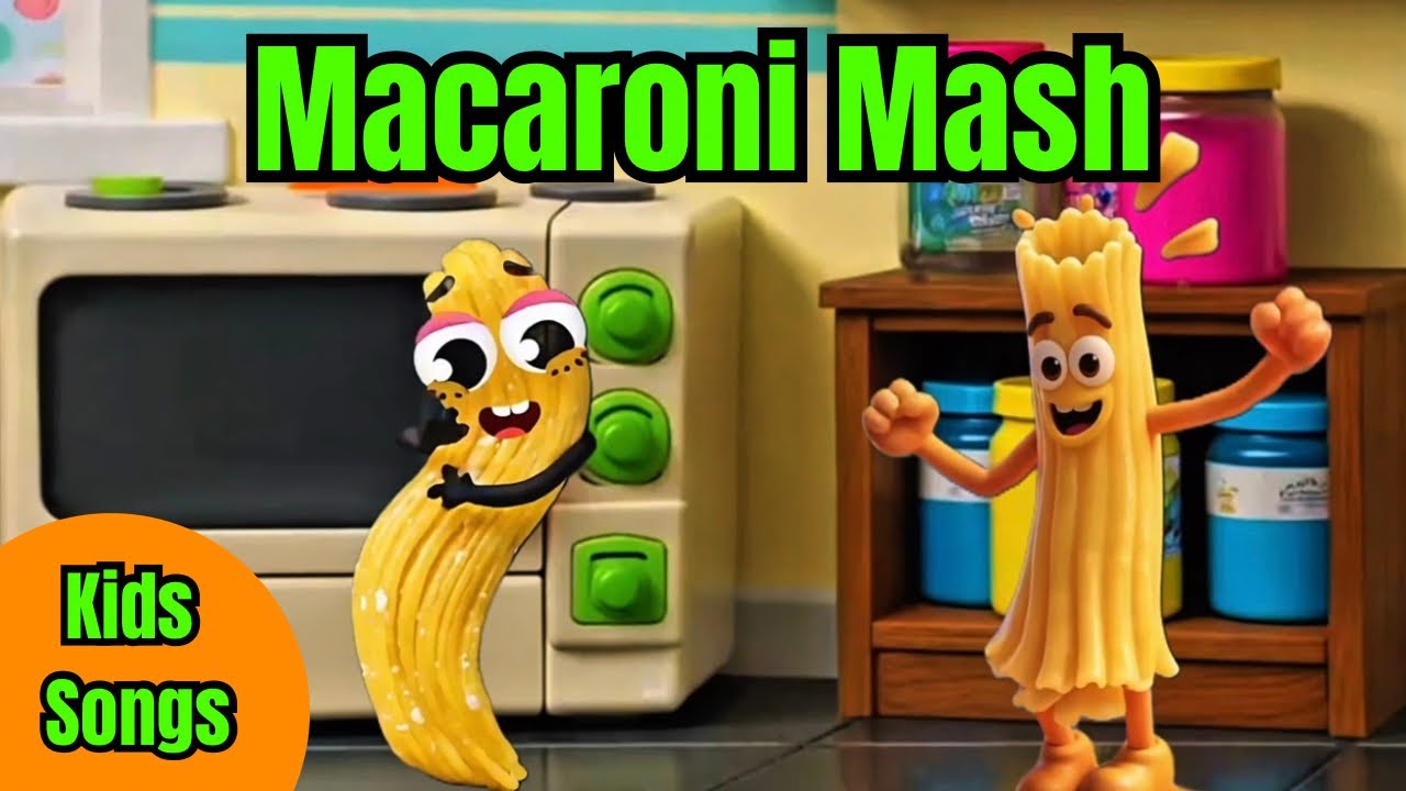Macaroni Smash Song for Kids | Fun Dance & Wiggle Sing-Along #kidssongs ...