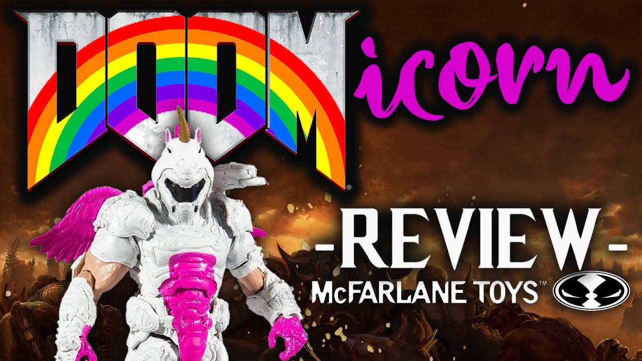 🌈Maricornio Infernal🌈 así es la figura del Doom Slayer Doomicorn - YouTube