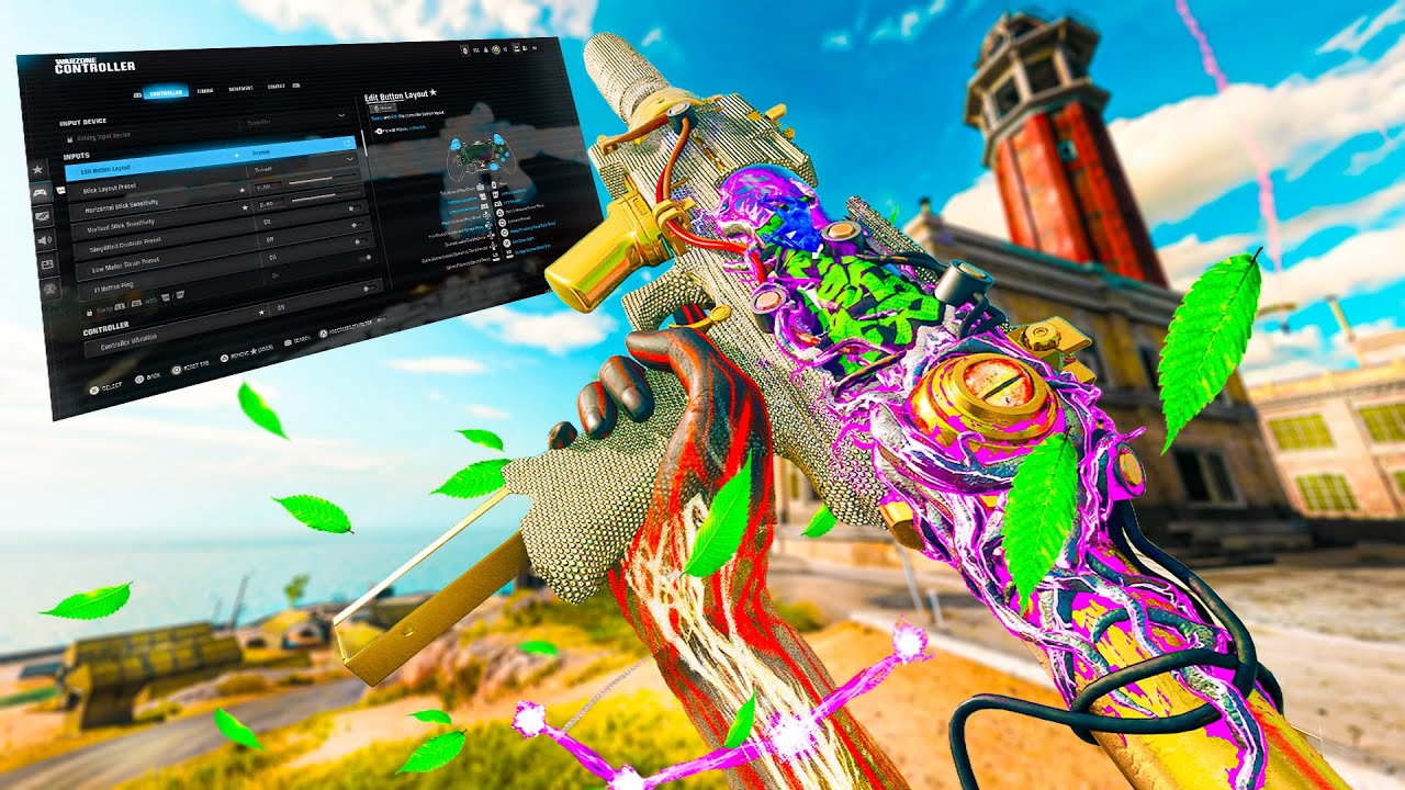 Right Hand Claw Controller Movement On Warzone 4 😍 + Full Settings ...