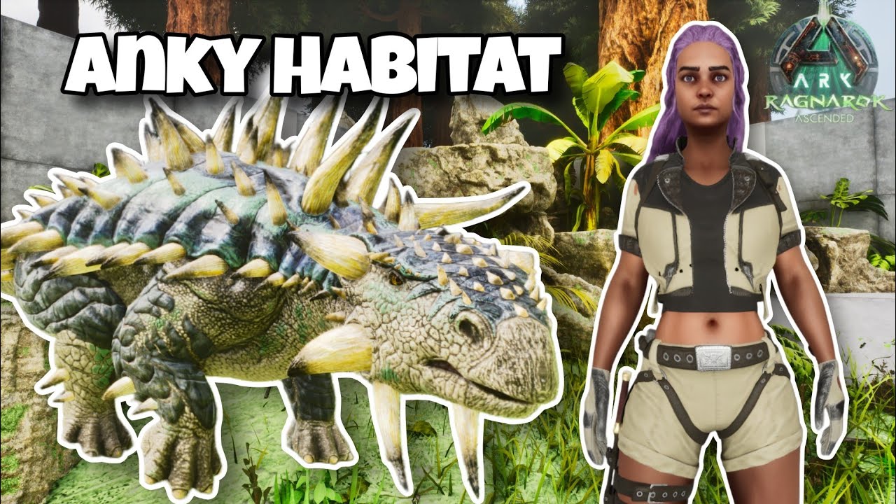 Anky Taming and Habitat Build! (Ep5) Ark Survival Ascended Ragnarok ...