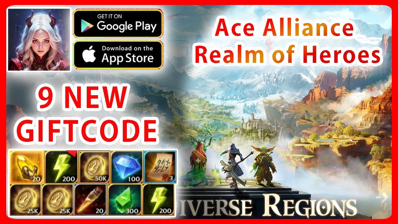 Ace Alliance: Realm of Heroes Gameplay and Gift Code Redemption on Mobile - YouTube