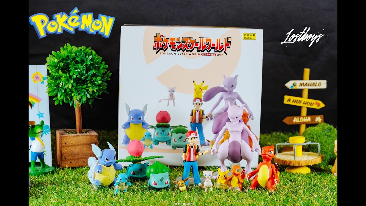 [UNBOXING] POKEMON SCALE WORLD BANDAI FIGURE 1/20-ポケモンスケールワールド ポケモン ...