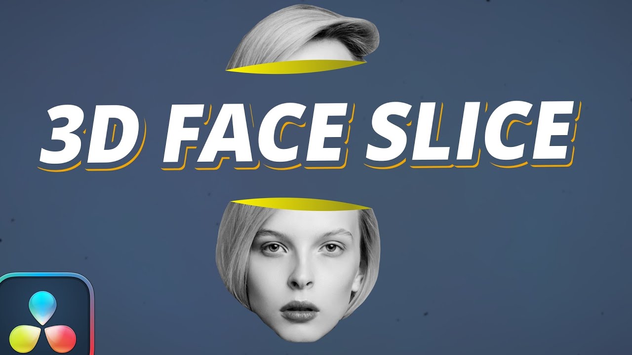 From 2D Still Image to Animated 3D Face Slice Effect in DaVinci Resolve ...
