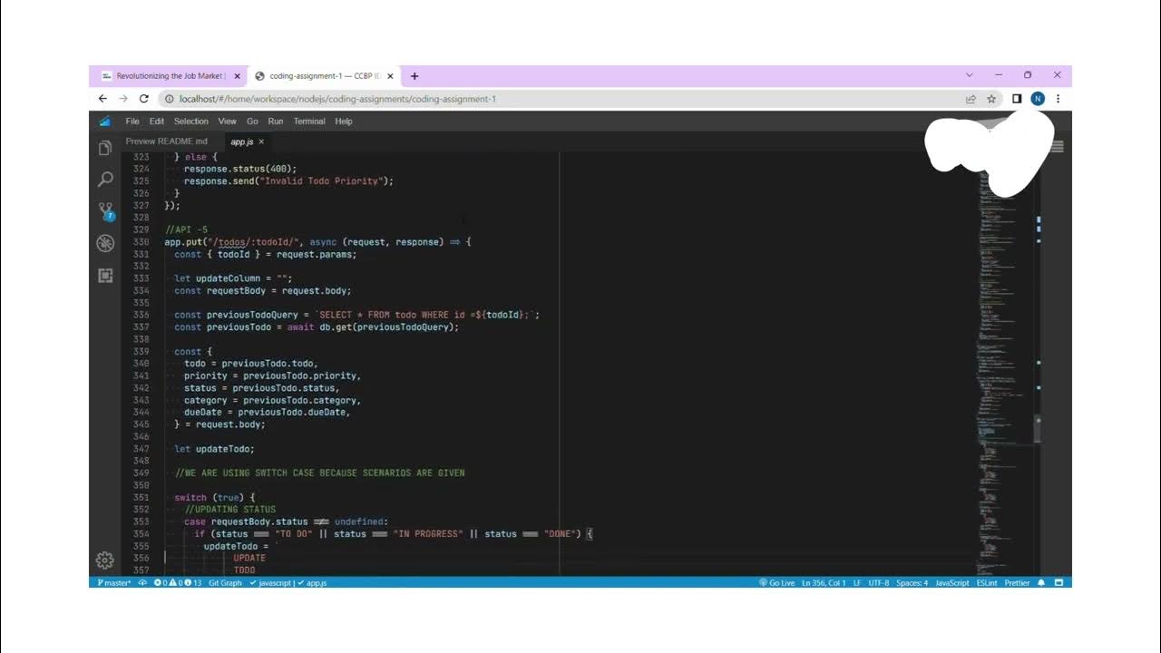 Node Js Assignment 1 Nxtwave Ccbp Express Js Youtube