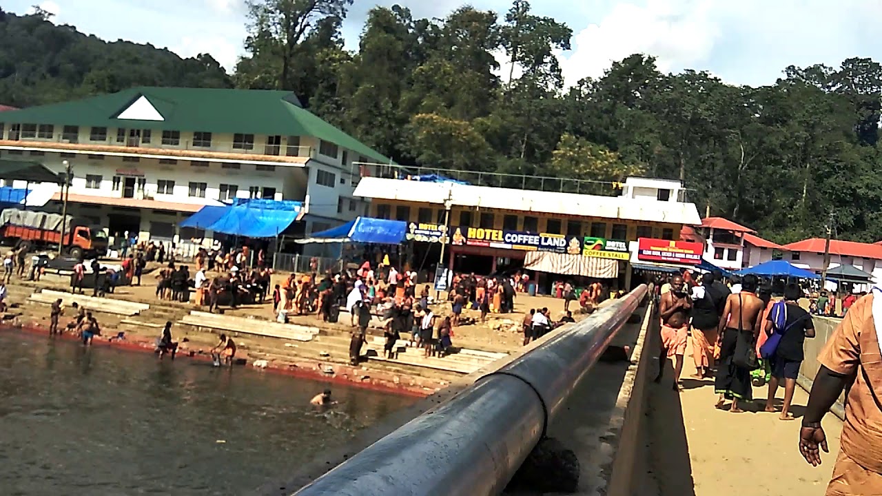 Pampa River in Sabarimala Sept 2019 after flood - YouTube