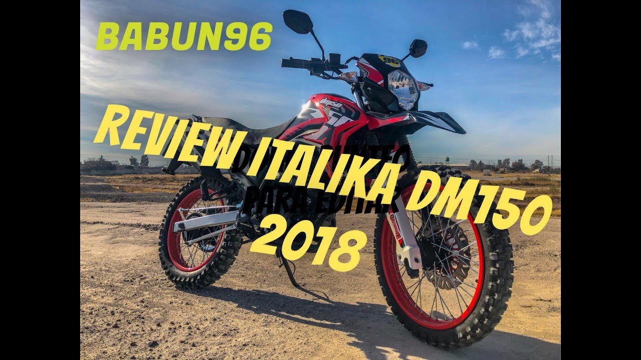 Review Italika dm 150 2018 - YouTube