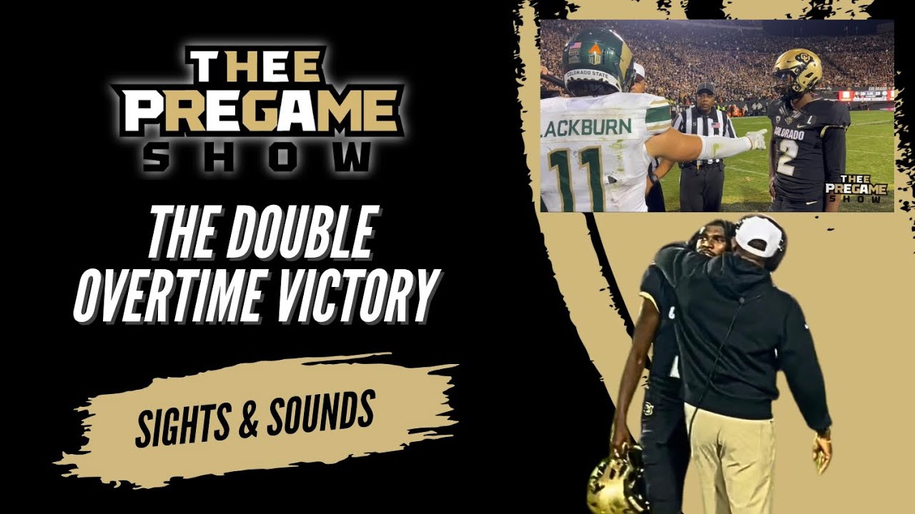 Behind The Scenes Double Overtime & Post Game with Coach Prime / Player ...