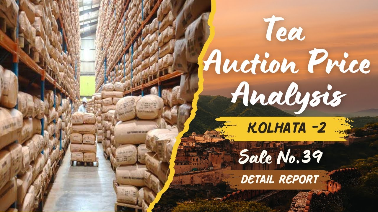 Tea Auction Price Analysis | KOLKATA-2 |SALE No.39 | Detailed Report ...