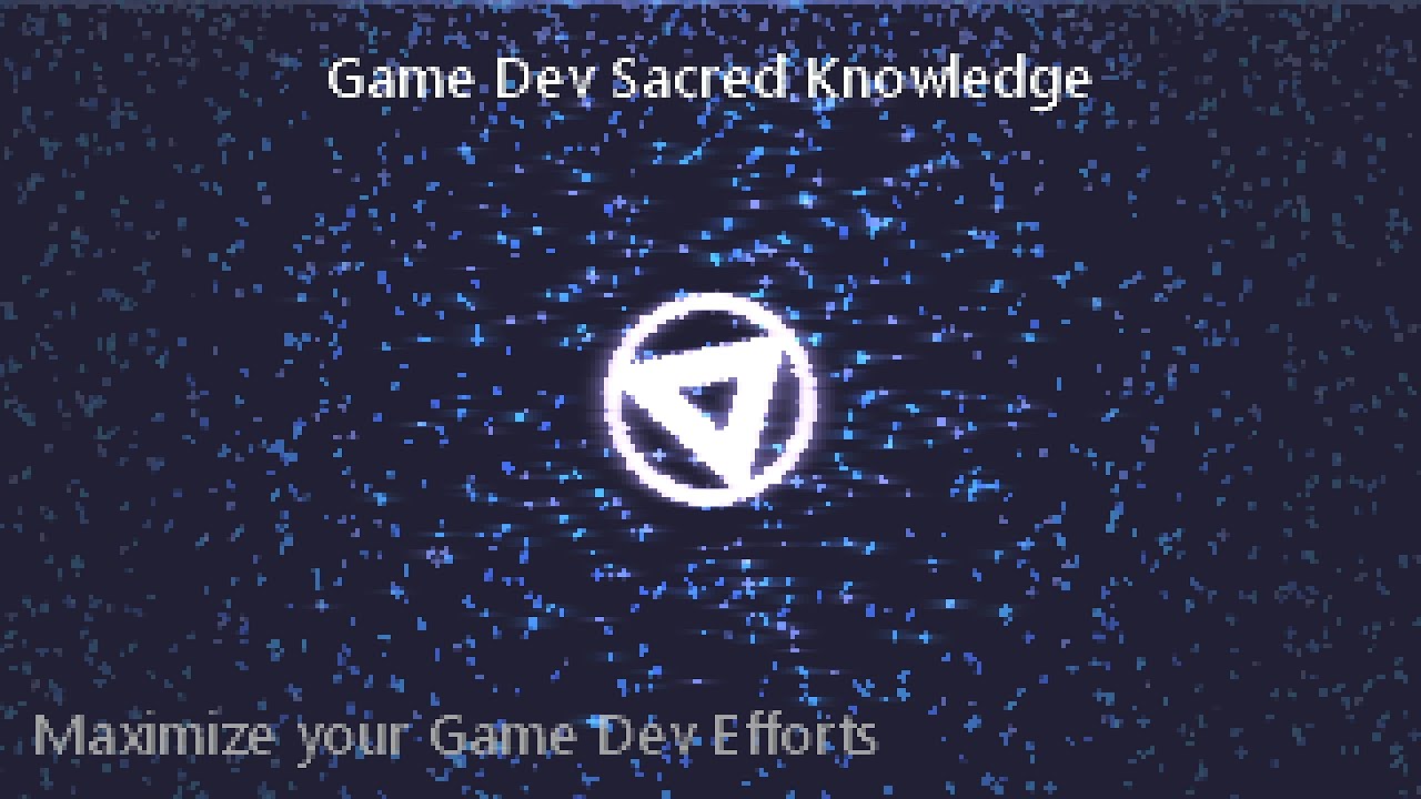 Game Dev Sacred Knowledge - Pre-Series Release - YouTube