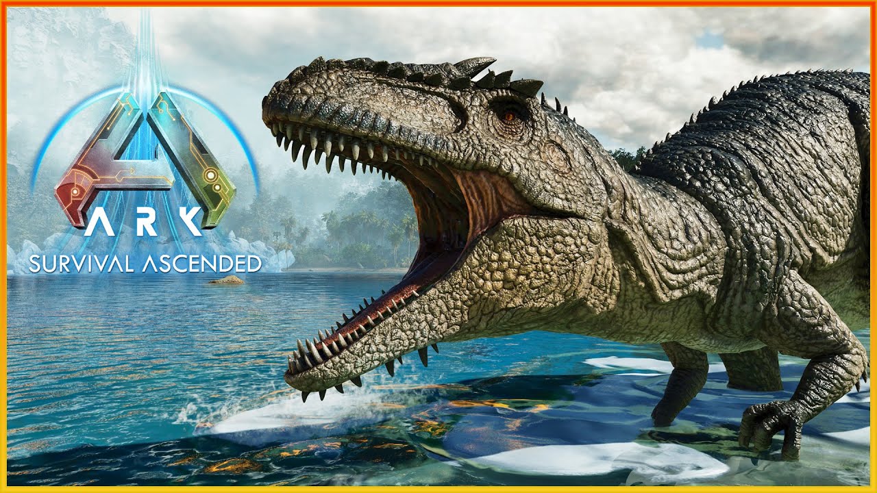 A CHEESY GIGANOTOSAURUS TAME - ARK: SA - The Island - Part 20 - YouTube