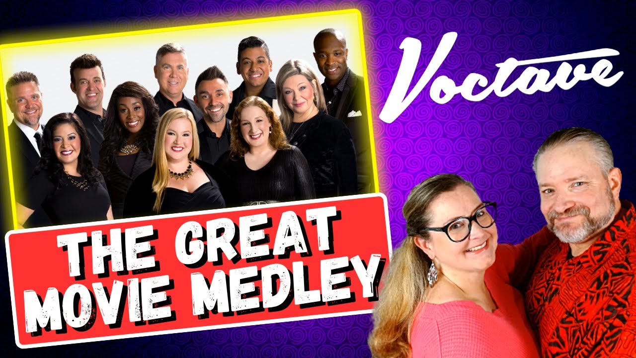 First Time Reaction to "The Great Movie Medley" by Voctave - YouTube