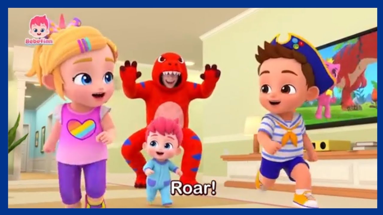 bebefin nursery rhymes jumping cartoon/ - YouTube