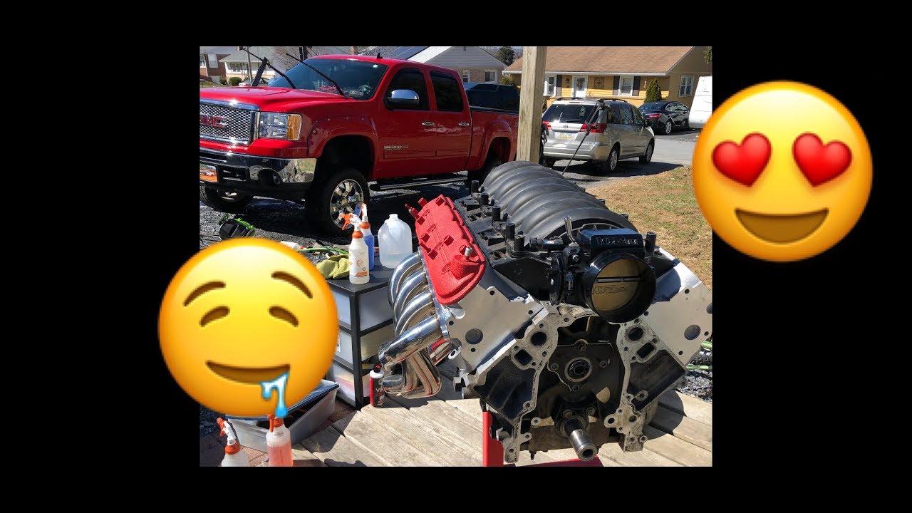 Texas Speed and I cam another LS engine! Sierra is broken!! - YouTube