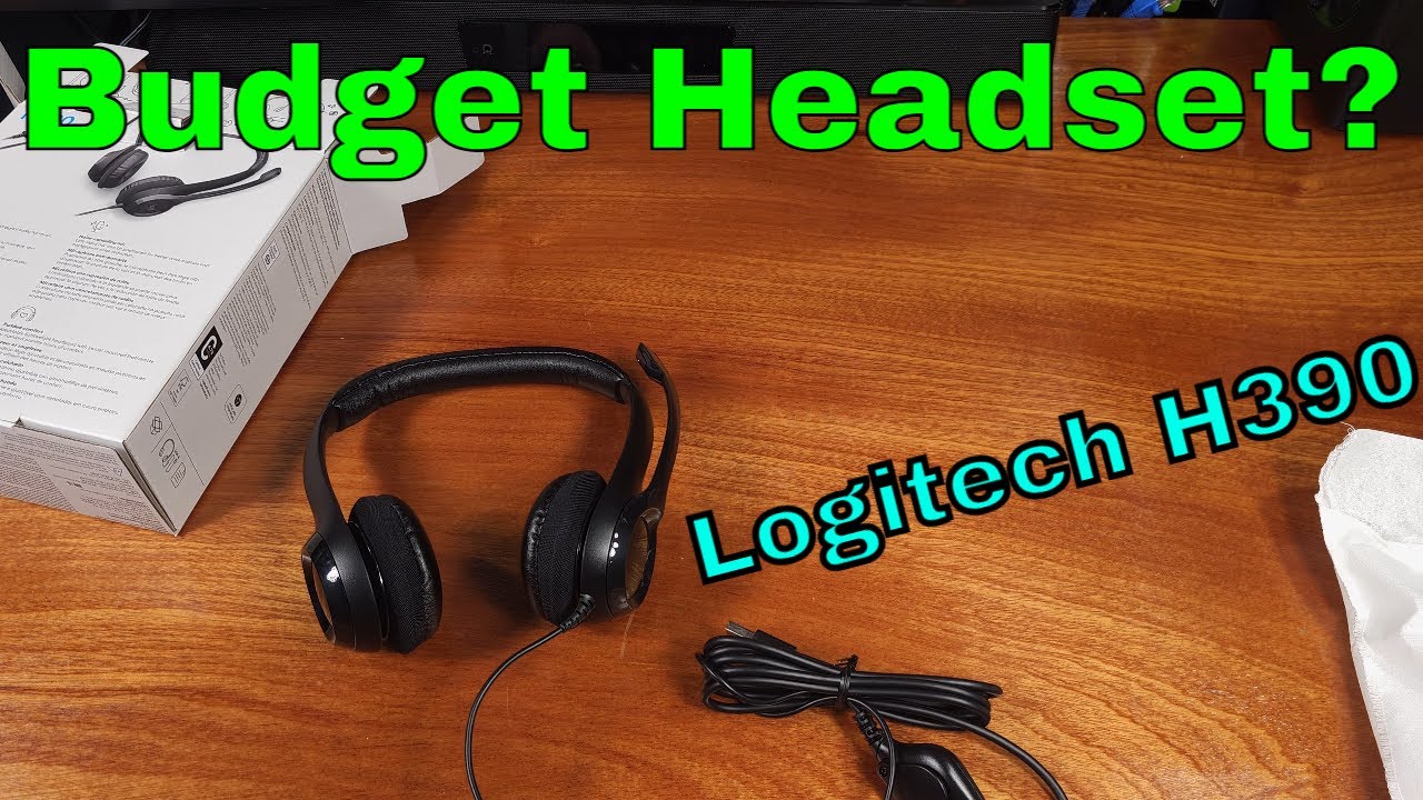 Need a Budget Headset? - The Logitech H390 - YouTube