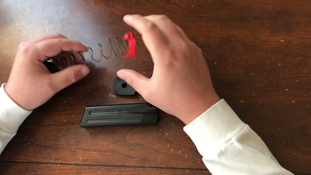 Hk P30/vp9 9mm 17rd Magazine- Assembly and Disassembly - YouTube