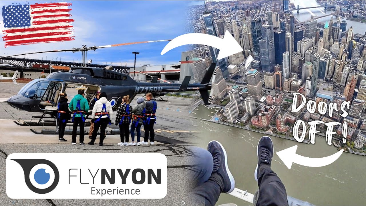 FLYNYON NYC: Doors Off Helicopter Tour New York - FULL FLIGHT UNCUT ...