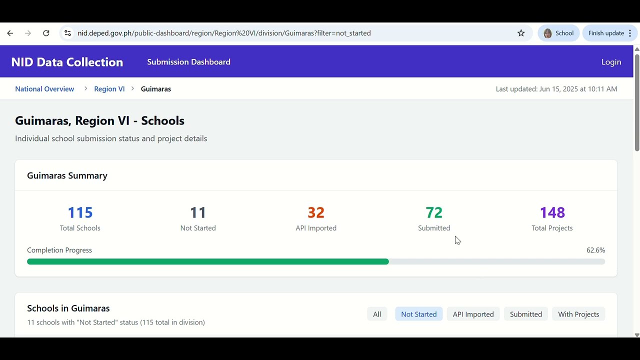 National Inventory Day - How to Check Submission Status - YouTube
