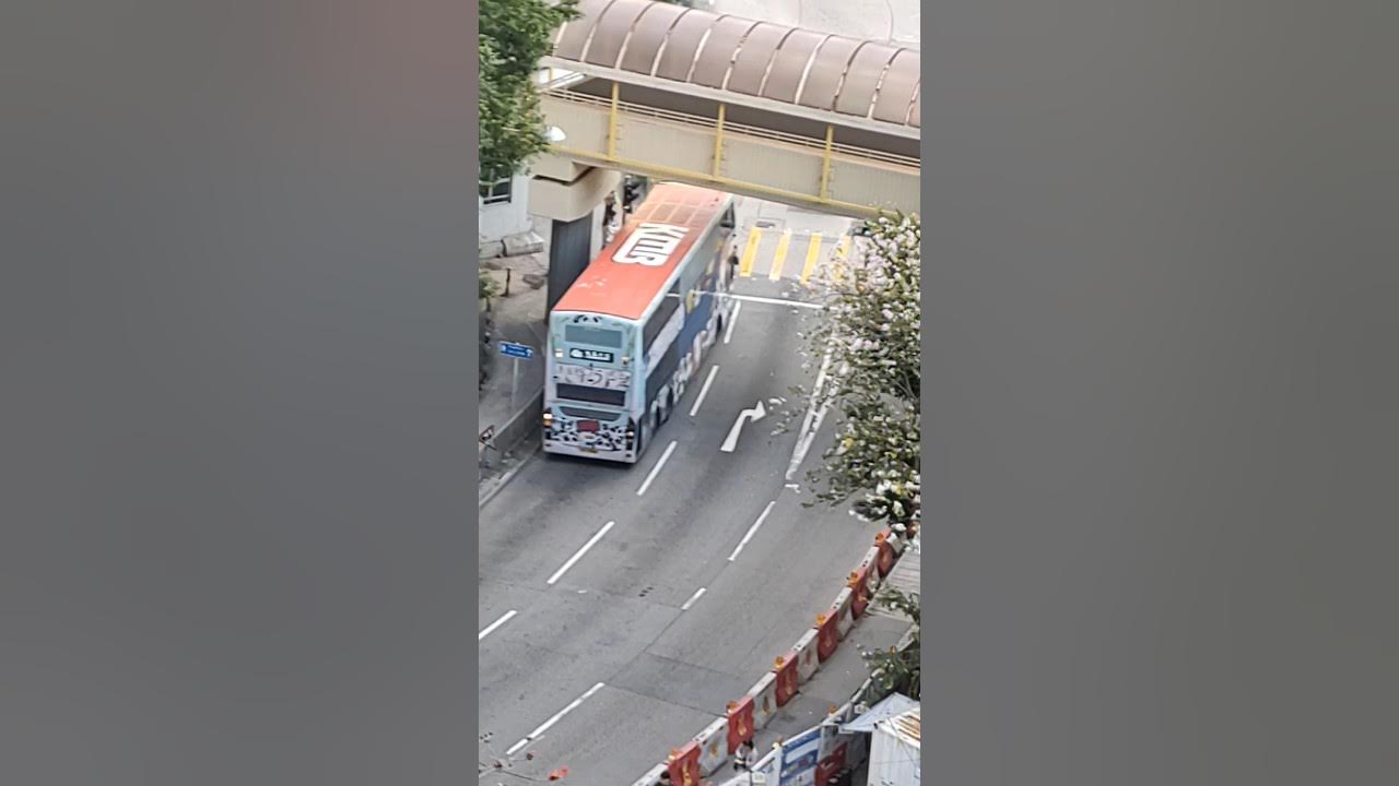 【遲來的國慶】九巴熊貓巴士V6X20(XA3383) @40X 駛徑大窩囗道 #V6X20 - YouTube