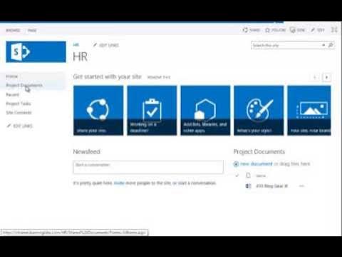 Implementing Versioning on a SharePoint 2013 List or Library - YouTube