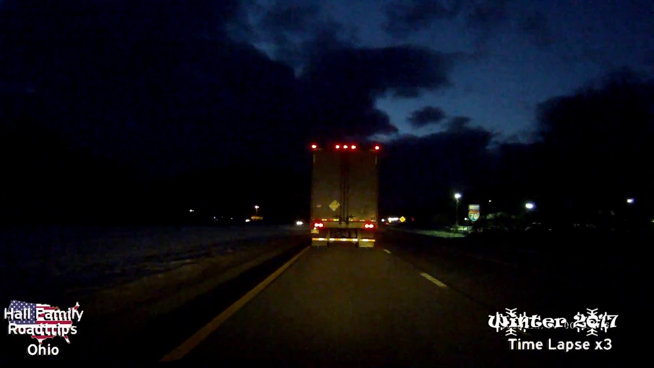 Ohio 2017 I 70 W exit 186 to 160 - YouTube