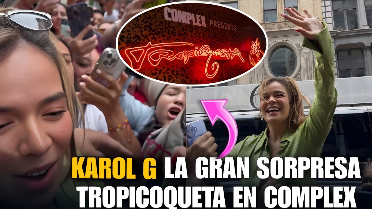 Karol G DESLUMBRA en SoHo, Nueva York: Así promocionó "Tropicoqueta" en ...